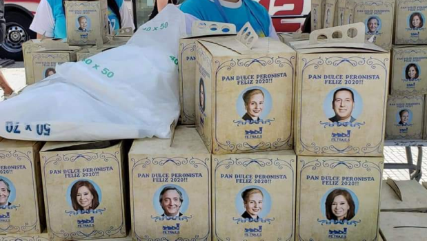 El "Pan Dulce Peronista" que se vende en la zona del Congreso ...