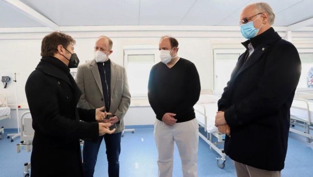Cafiero y Kicillof inauguraron un nuevo hospital en Fiorito - Política ...