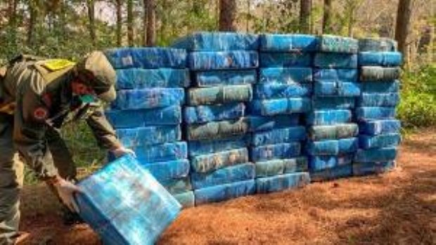 Secuestran Más De Cuatro Toneladas Y Media De Marihuana Prensada En