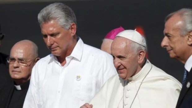 El Papa recibió al presidente cubano Díaz-Canel en el Vaticano - El mundo | Diario La Prensa