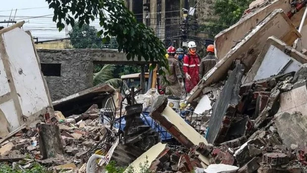 Ocho muertos y cinco atrapados bajo escombros por derrumbe de edificio en Brasil - Actualidad ...