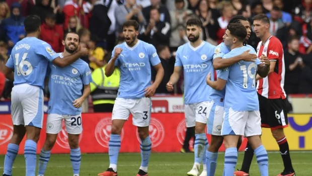 Julián Álvarez Fue Titular En El Triunfo Del City Que Es Líder De La