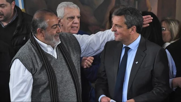 Massa Se Reunió Con La Cgt Para Analizar La Situación Económica Y